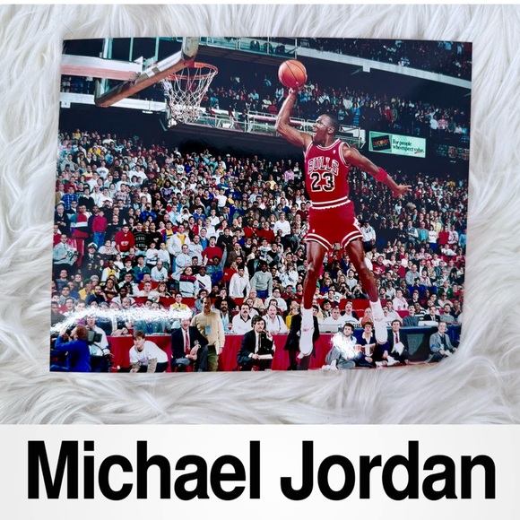 Wall Decor | Michael Jordan Action Shot Poster | Poshmark